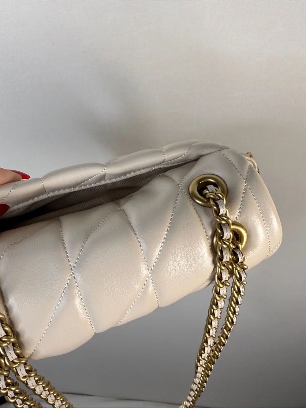 Coach | Bags | Coach Tabby 2 Quilted Napa Leather Chain Strap Shoulder ...